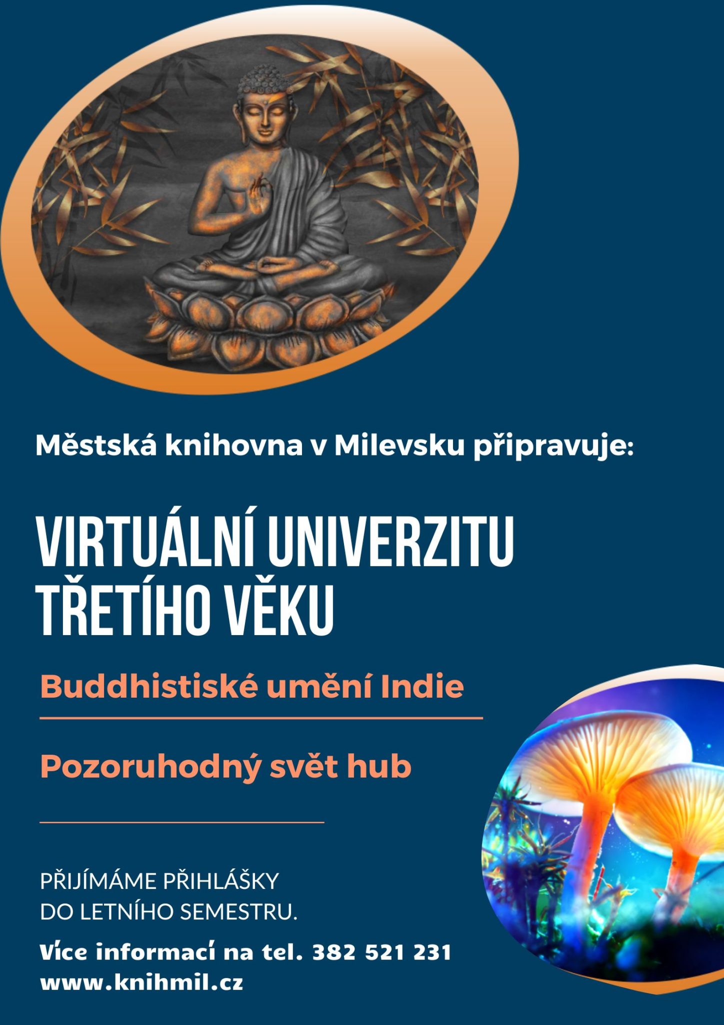 Virtuální Univerzita 3. věku | Městská knihovna Milevsko